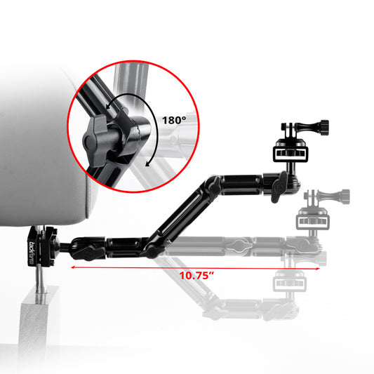 Enduro Series Headrest Mount | Compatible with GoPro | All Aluminum ...