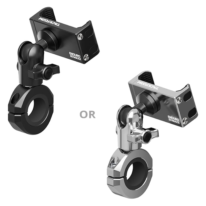 Tackform Motorcycle Phone Mounts with Optional Vibration Dampening