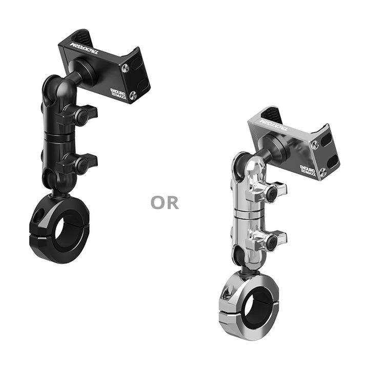 Tackform Motorcycle Phone Mounts with Optional Vibration Dampening