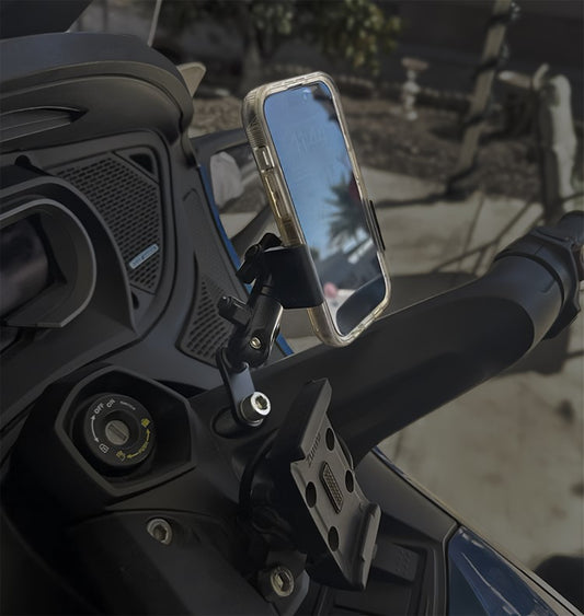 Enduro Series™ Can-Am Spyder Phone Mount | 3.5" Arm | 11mm Pinch Bolt ...