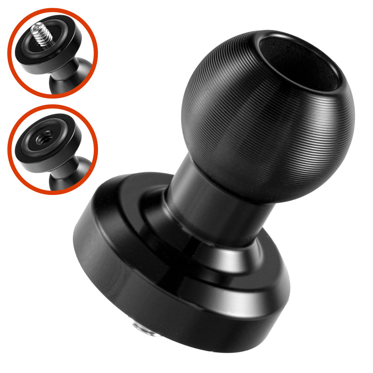 20mm metal Ball with 1/4"-20 Male and Female Connection | 2 in 1 Alumi ...