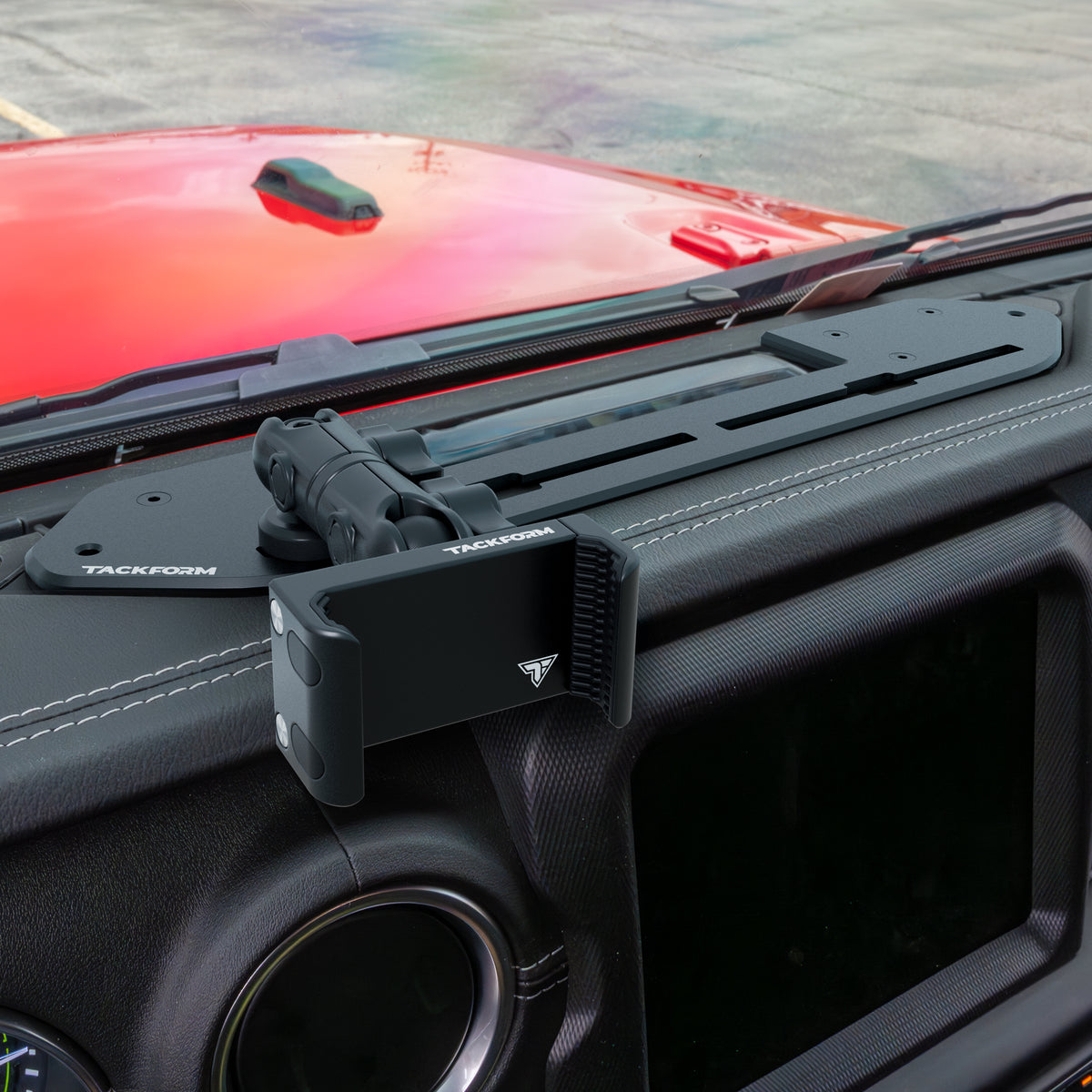 Jeep Wrangler JL & Gladiator Slim Track Dash Mount Bracket – Tackform