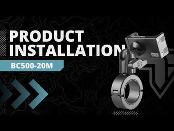 Tackform CNC Machined Motorcycle Phone Mount With Vibration Dampening