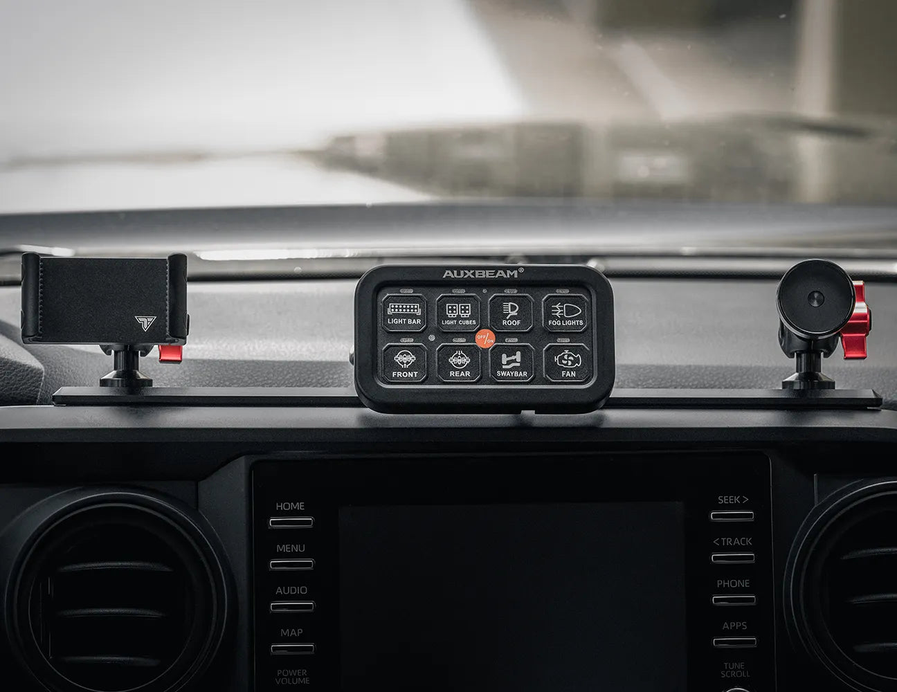 Tacoma Slim Track Dash Mount Bracket – Tackform