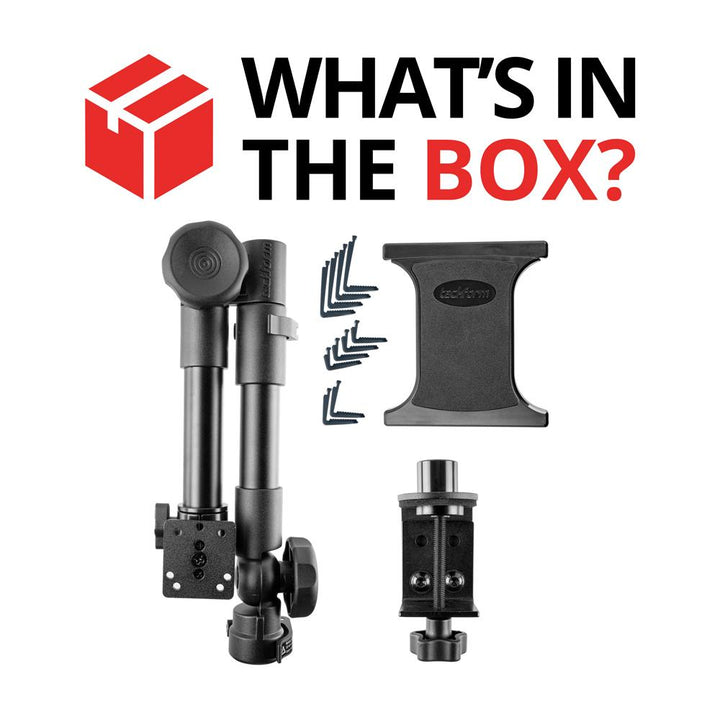 Heavy Duty Table Clamp Mount | 20"-24" Aluminum Telescoping Arm | Tabl ...