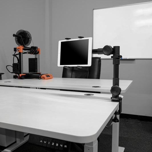 Heavy Duty Table Clamp Mount | 20"-24" Aluminum Telescoping Arm | Tabl ...