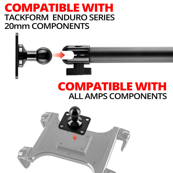 AMPS Pattern Drill Base Mount | 4-Hole Pattern | With Mounting Kit ...