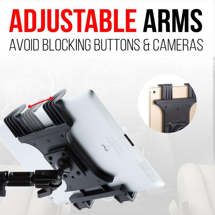 AMPS Drill Base Mount | 7" Modular Arm | Tablet Mount for Truck – Tackform